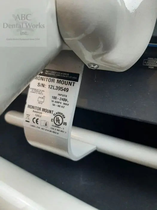 Adec 511 Or Cascade Monitor Mount Cream Complete W/Cables – ABCDentalworks