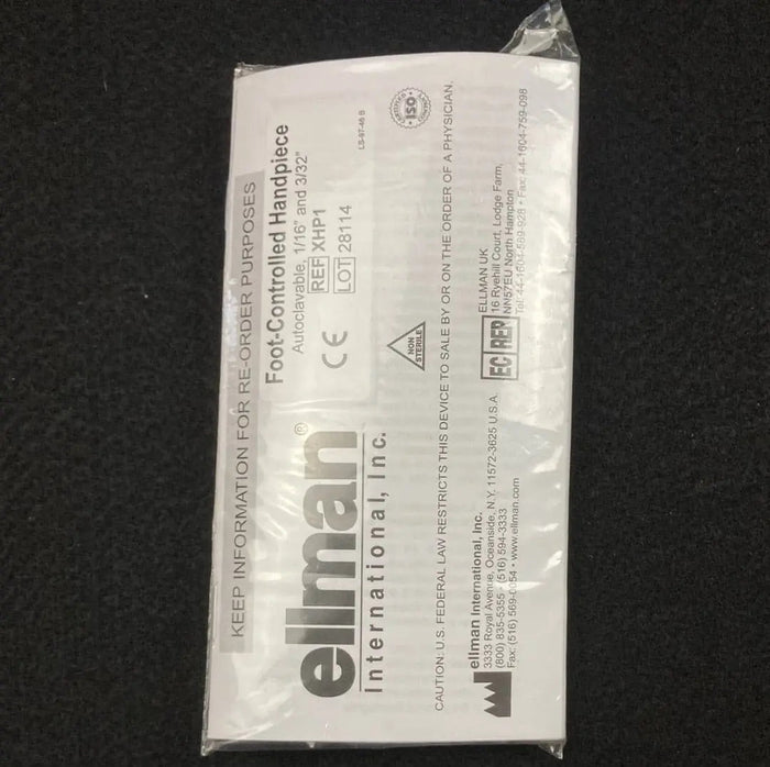 New! Ellman IEC-HP1 Foot-Controlled RF Hand-piece