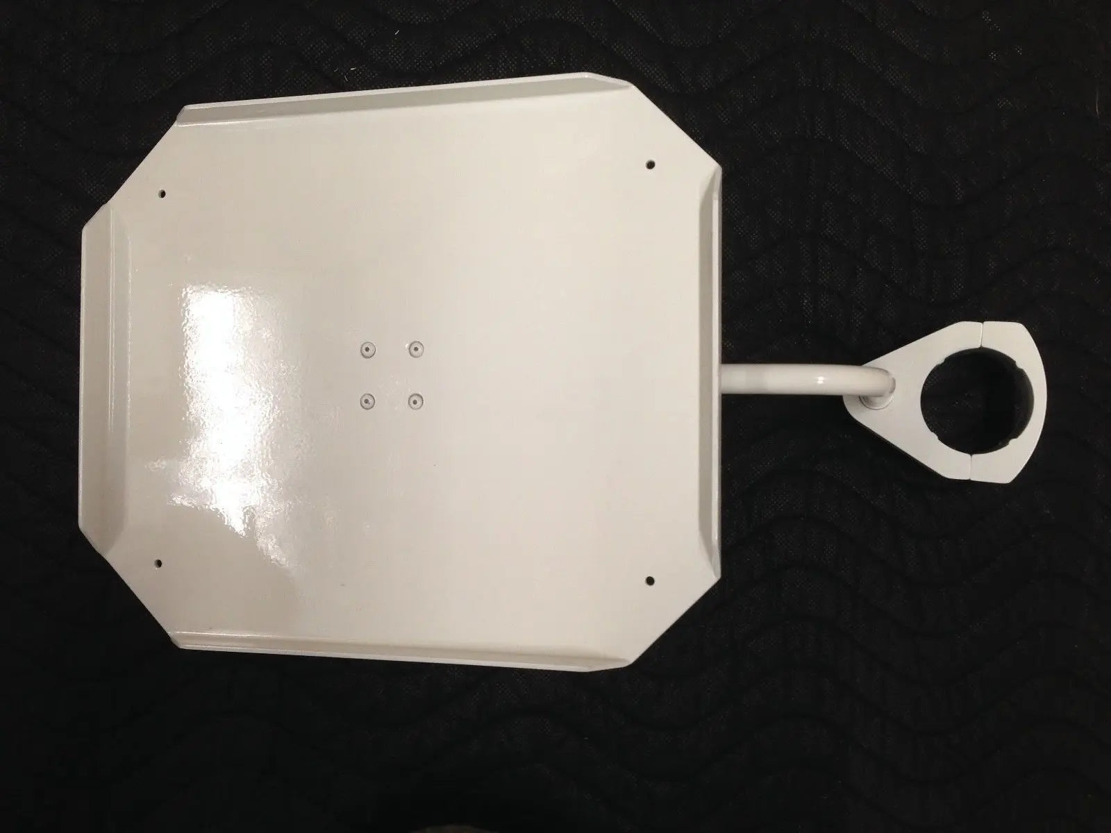 Post Mount Delivery Shelf (round tube) Includes Stainless – ABCDentalworks