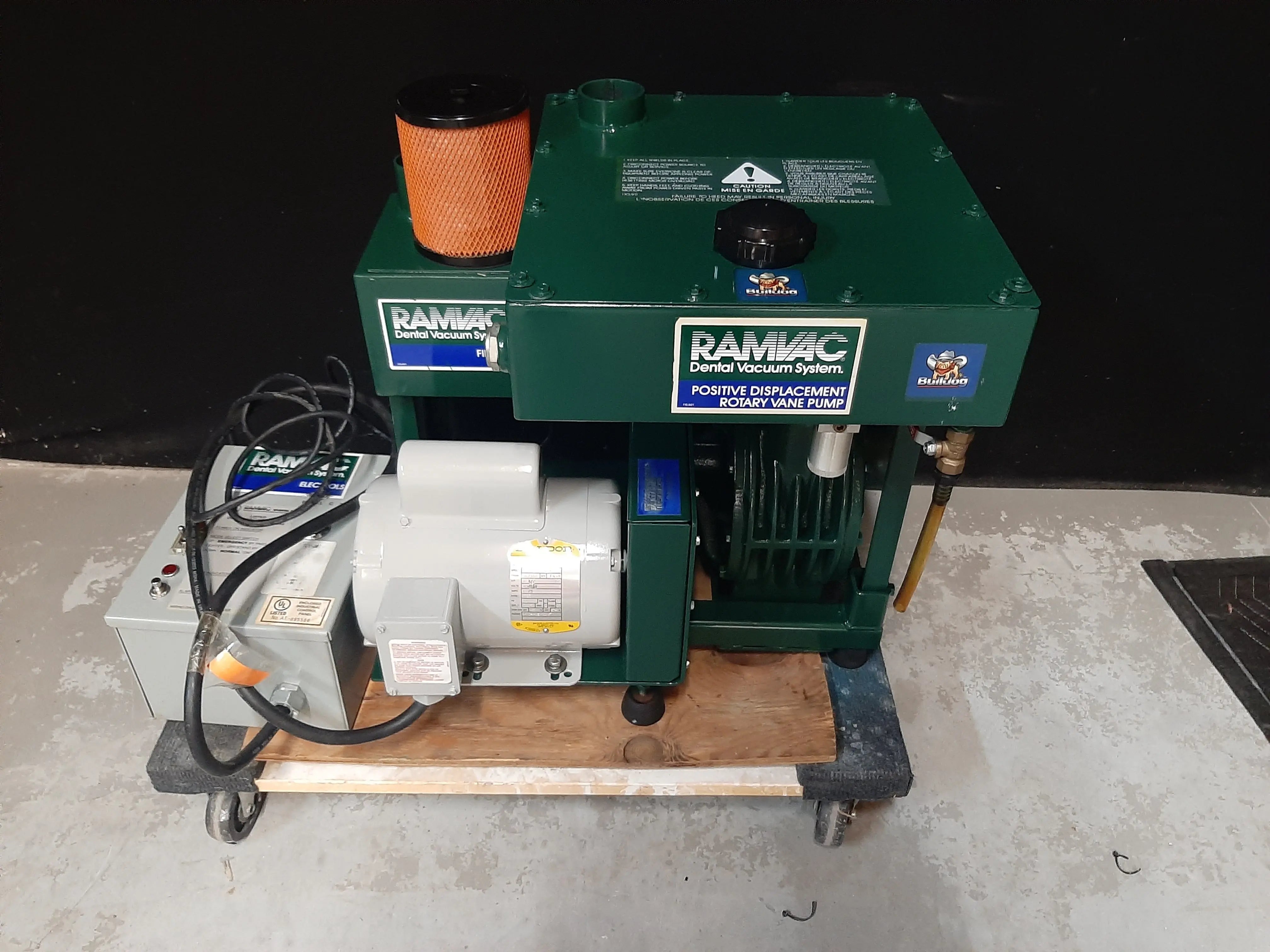 RAMVAC Bulldog QT Dental Vac System Positive Displacement – ABCDentalworks